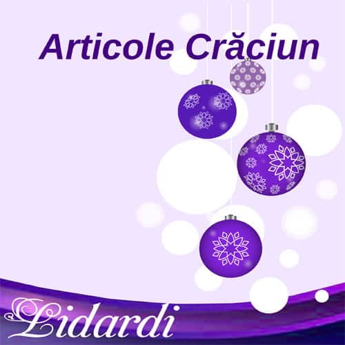 Articole craciun marca Lidardi lucrate in atelierul Handmade